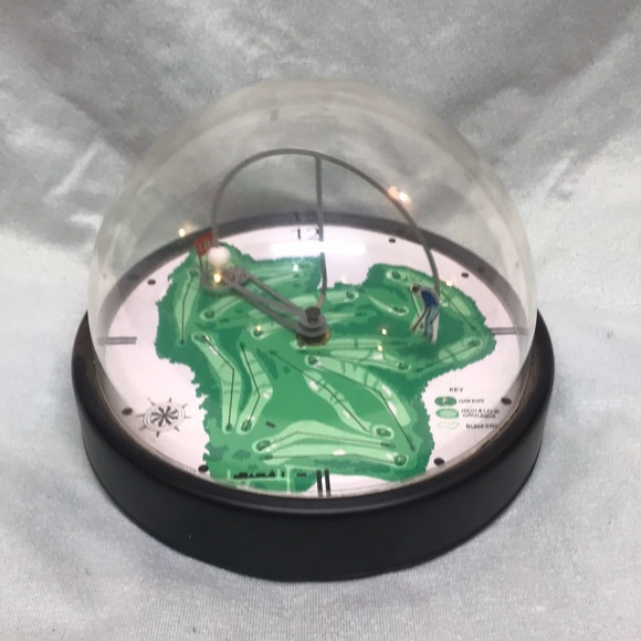 Other | Vintage Golf Clock | Poshmark